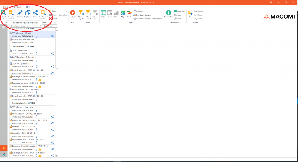 Data importeren | Macomi